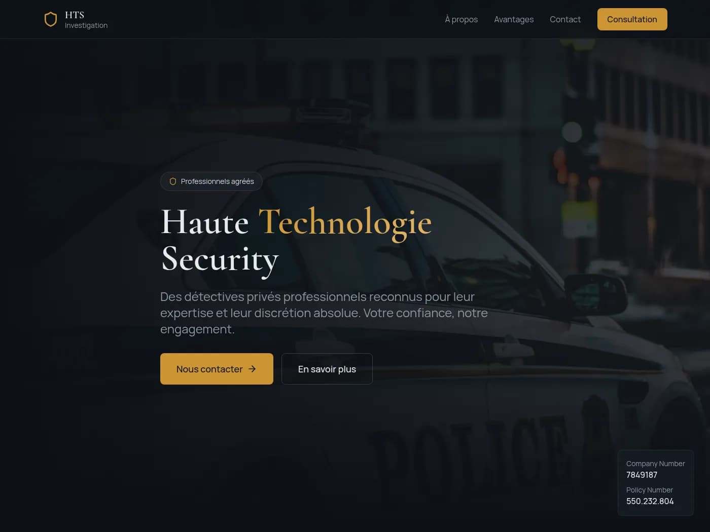 HTS Investigation Portal