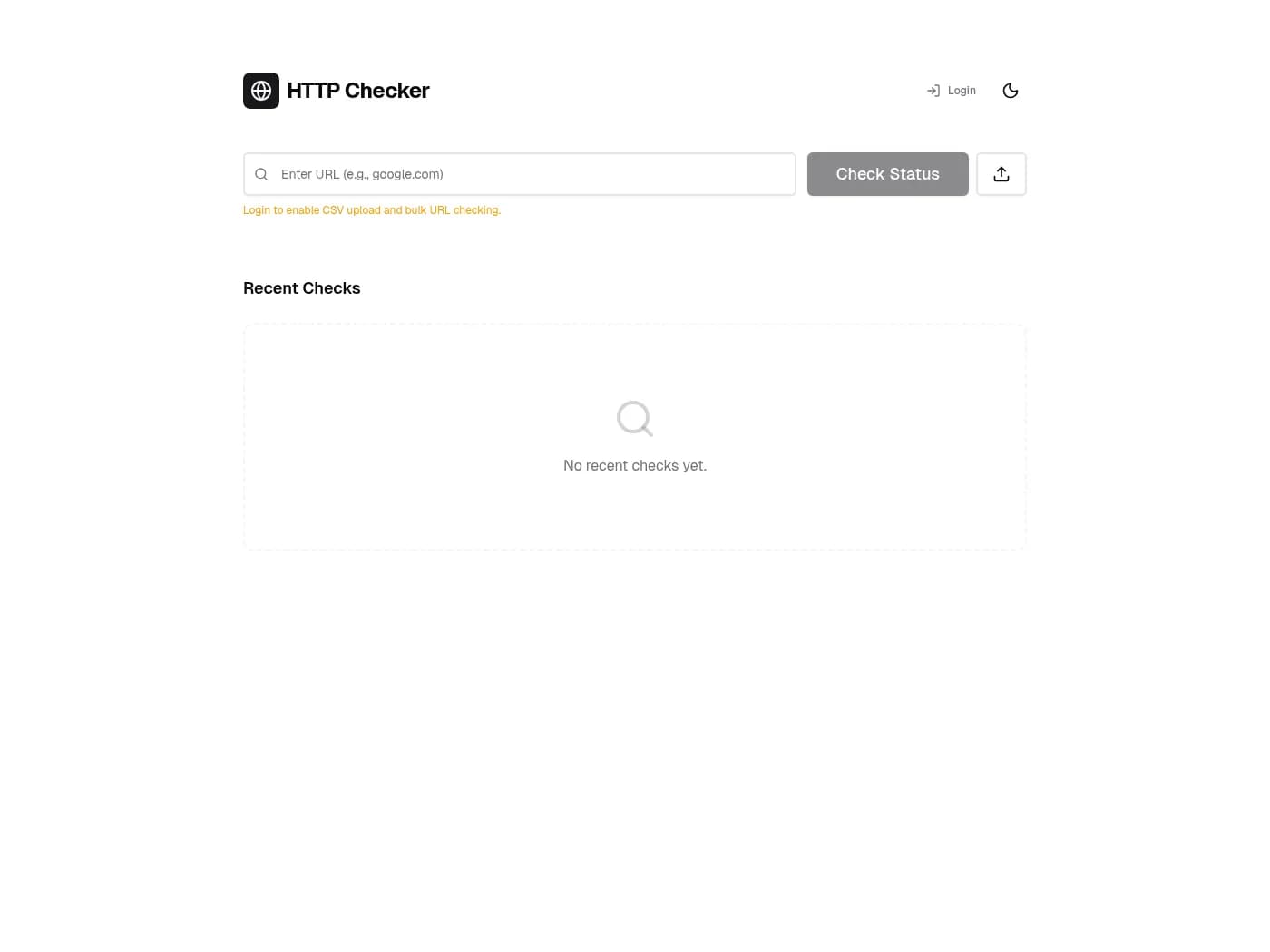 HTTP Status Checker