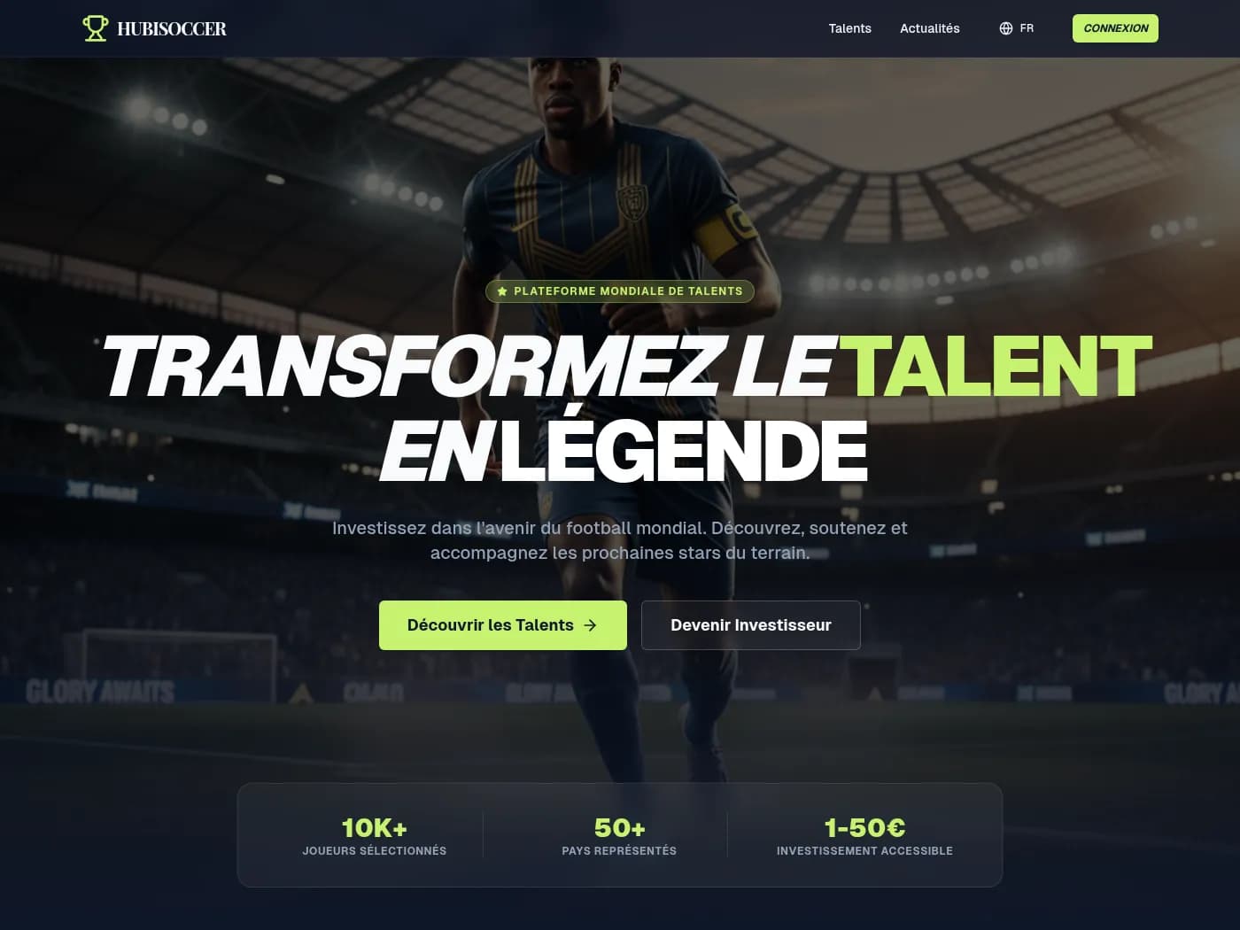 HubISoccer Talent Platform