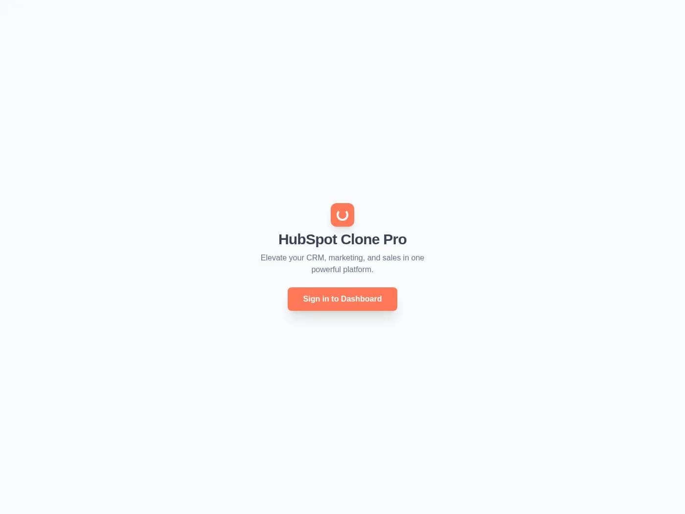 Hubspot Clone Pro