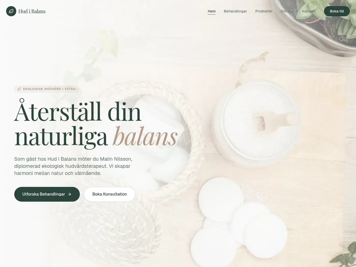 Hudibalans UX Revamp