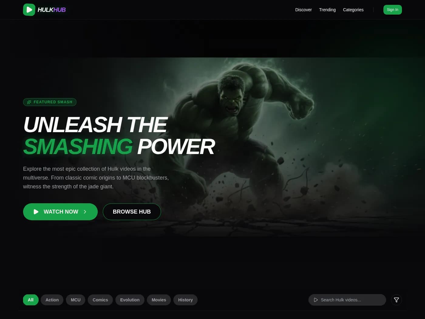 Hulk Video Hub