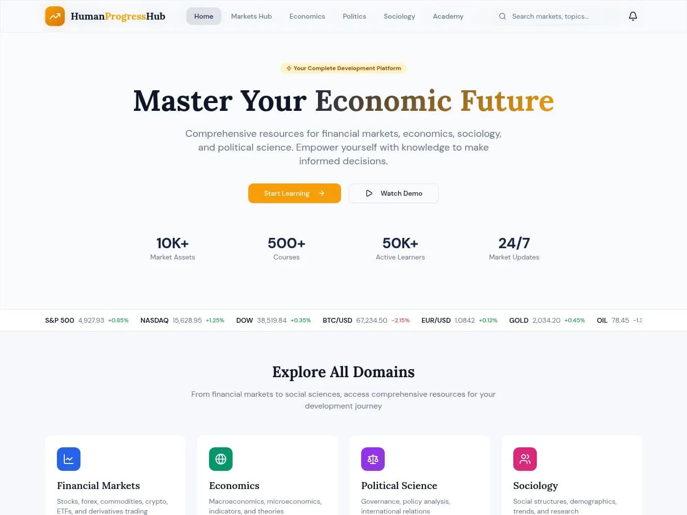 Human Progress Hub