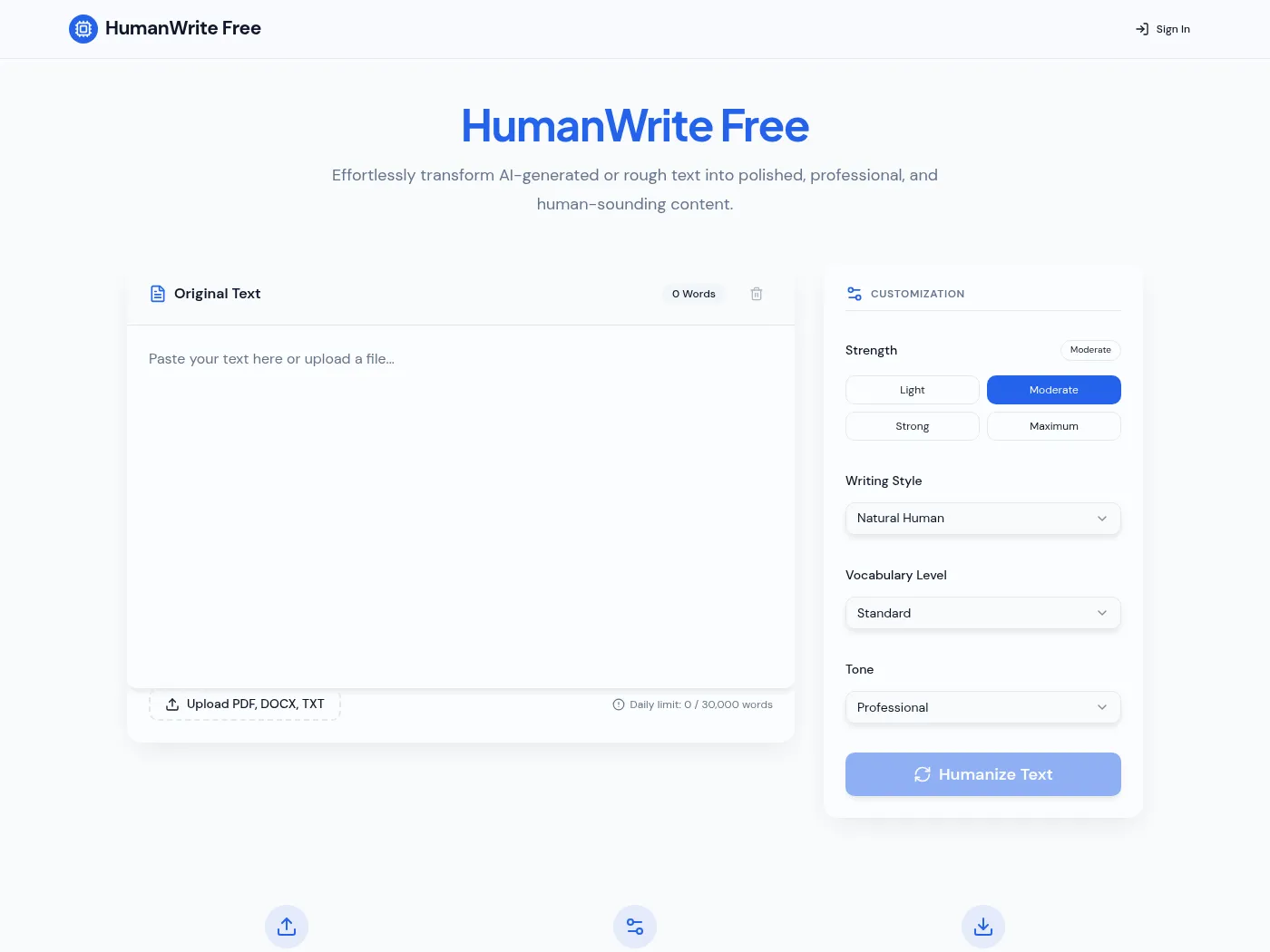 HumanWrite Free