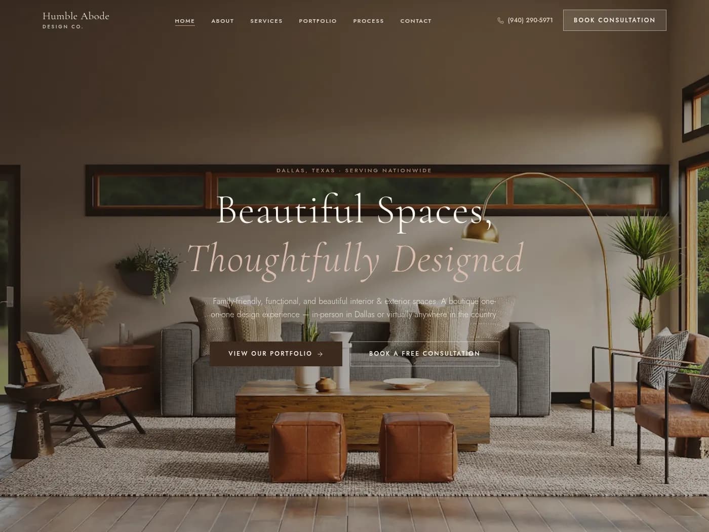 Humble Abode Design Site