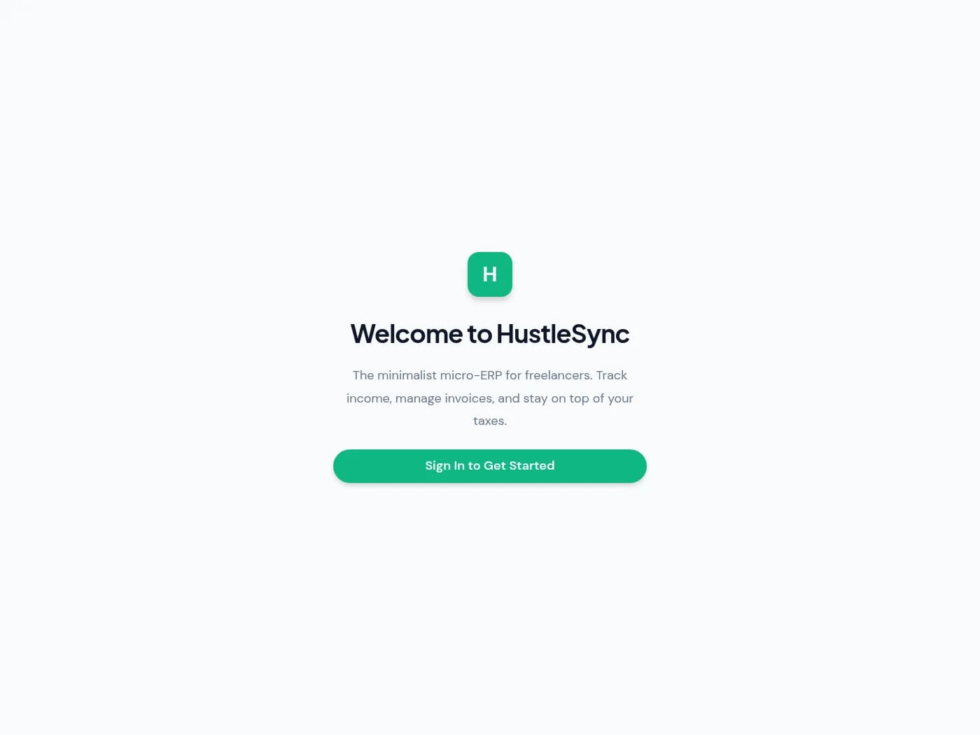 HustleSync Micro-ERP