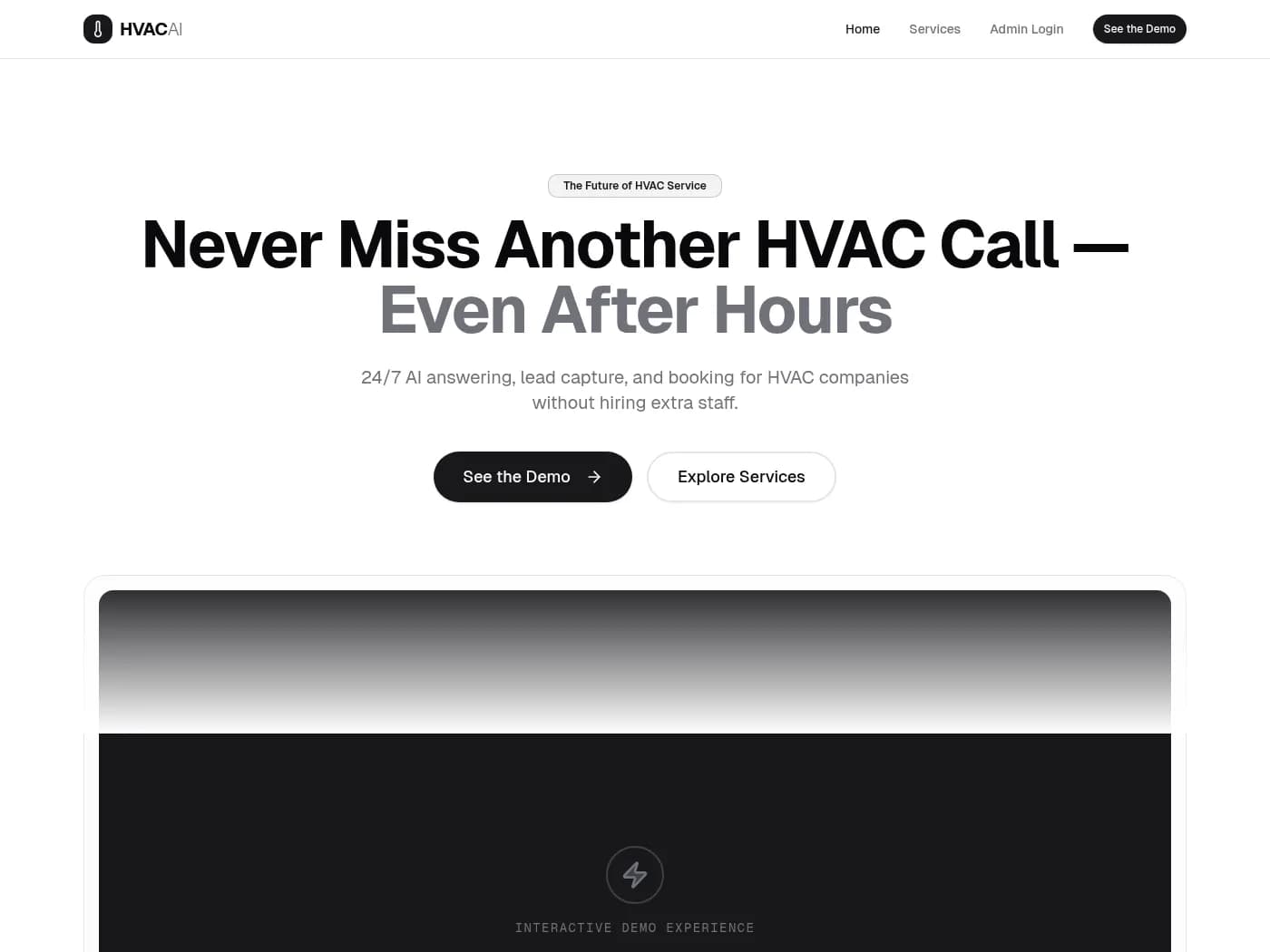 HVAC AI Lead Site