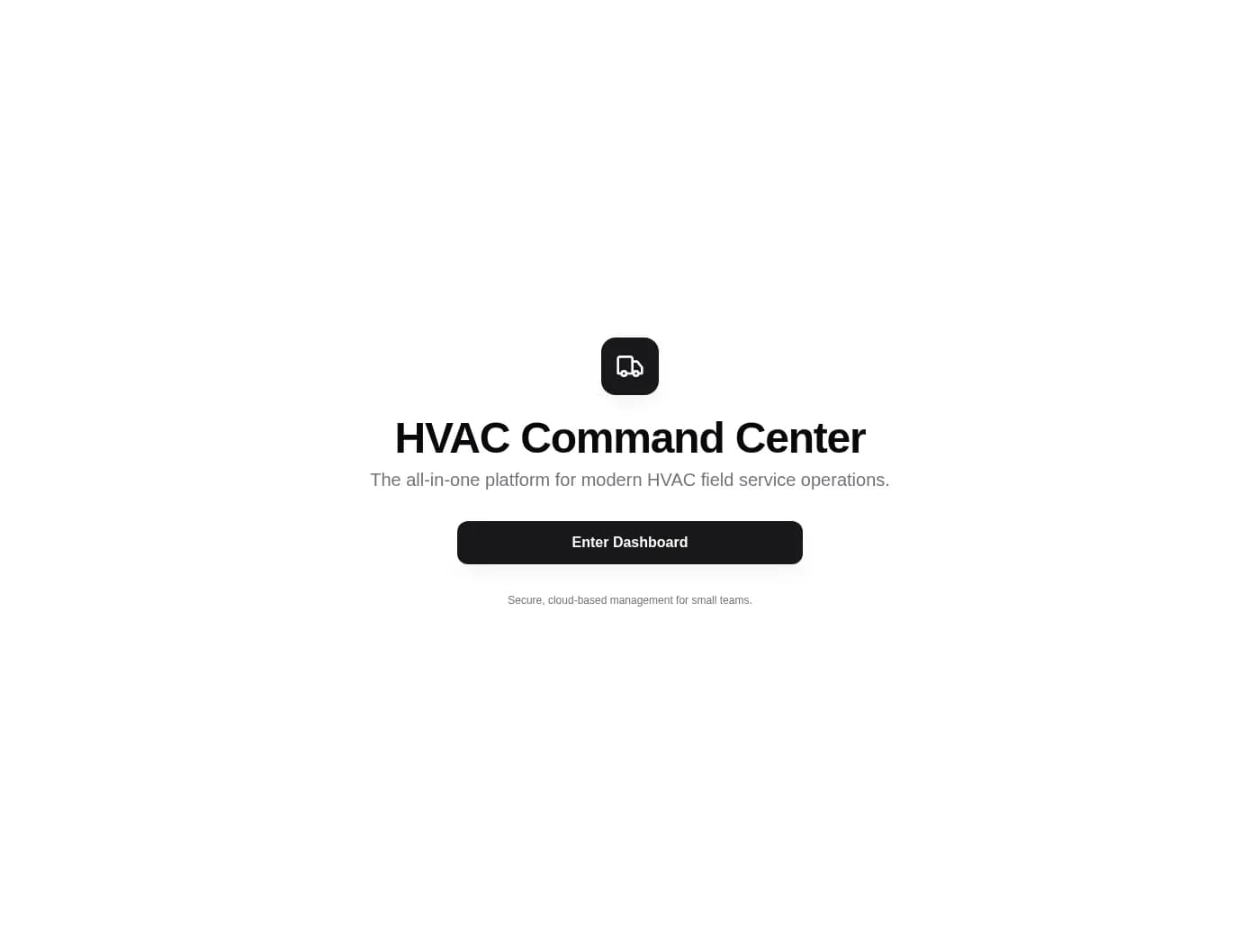HVAC Command Center