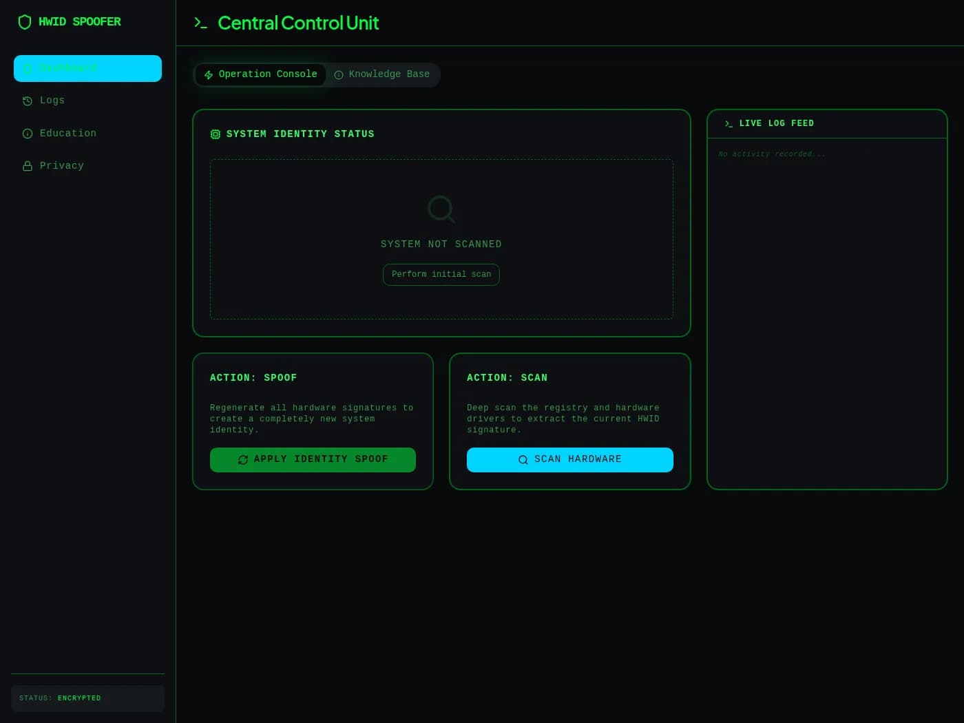 HWID Spoofer Toolkit