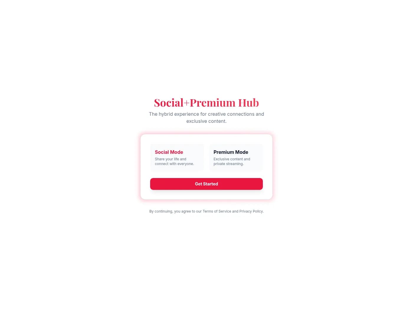 Social+Premium Hub