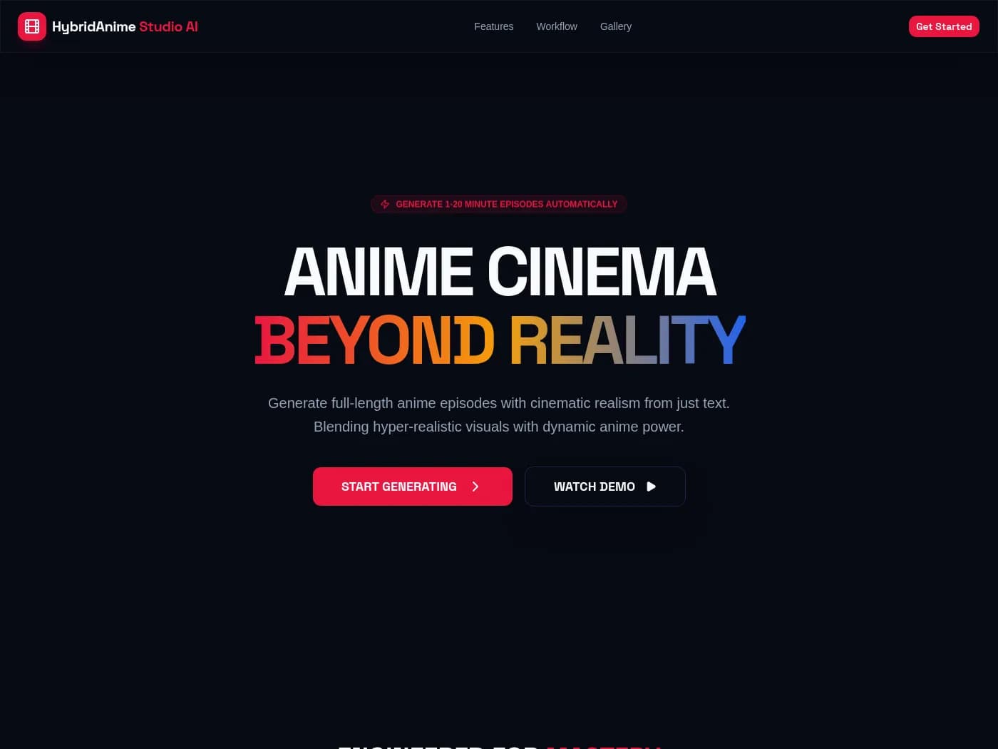 HybridAnime Studio AI