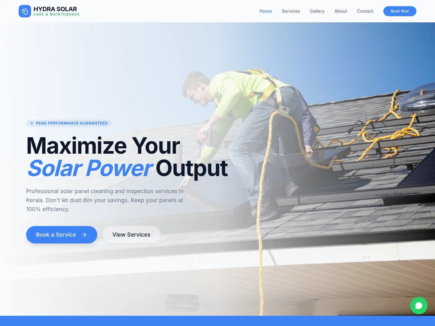 Hydra Solar Website