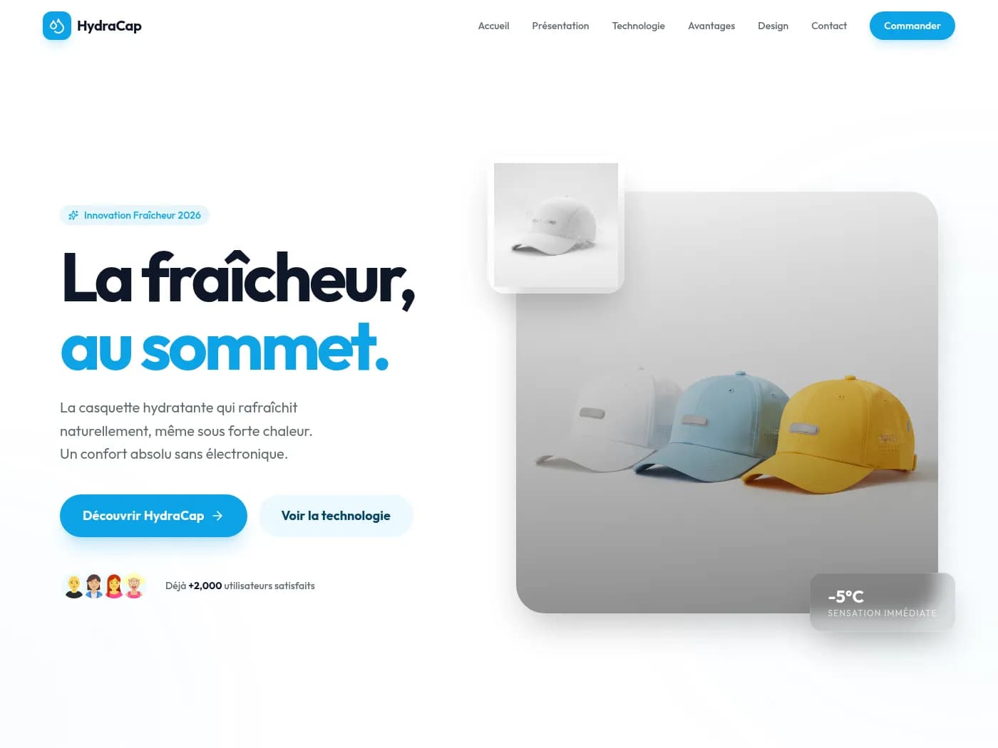 HydraCap Promo Site
