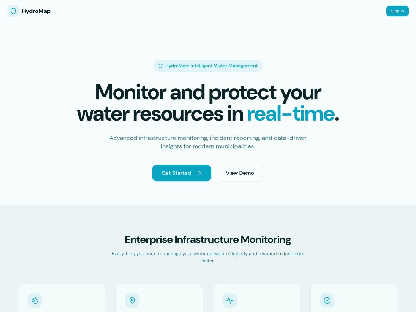 HydroMap Web