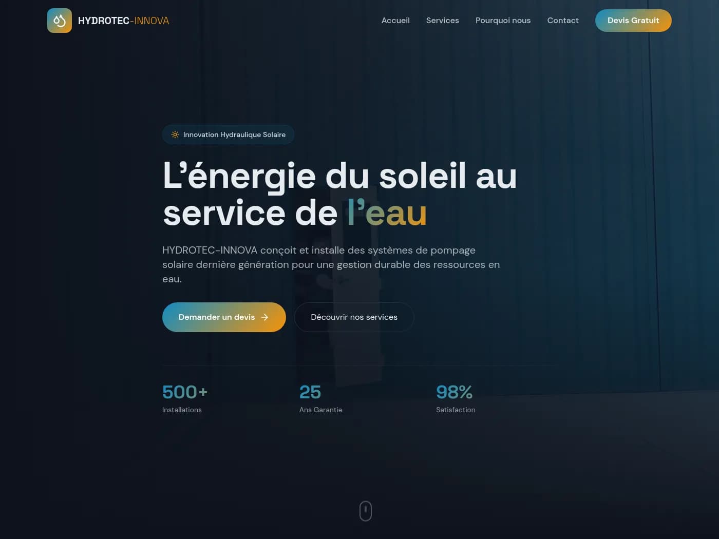 HYDROTEC-INNOVA Website