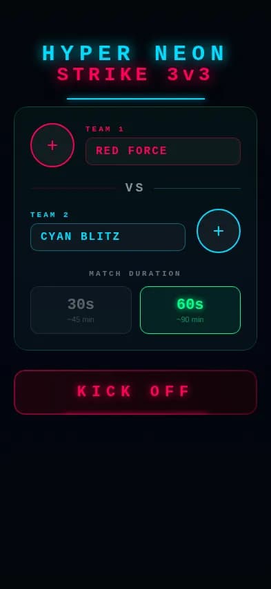 Hyper Neon Strike 3v3