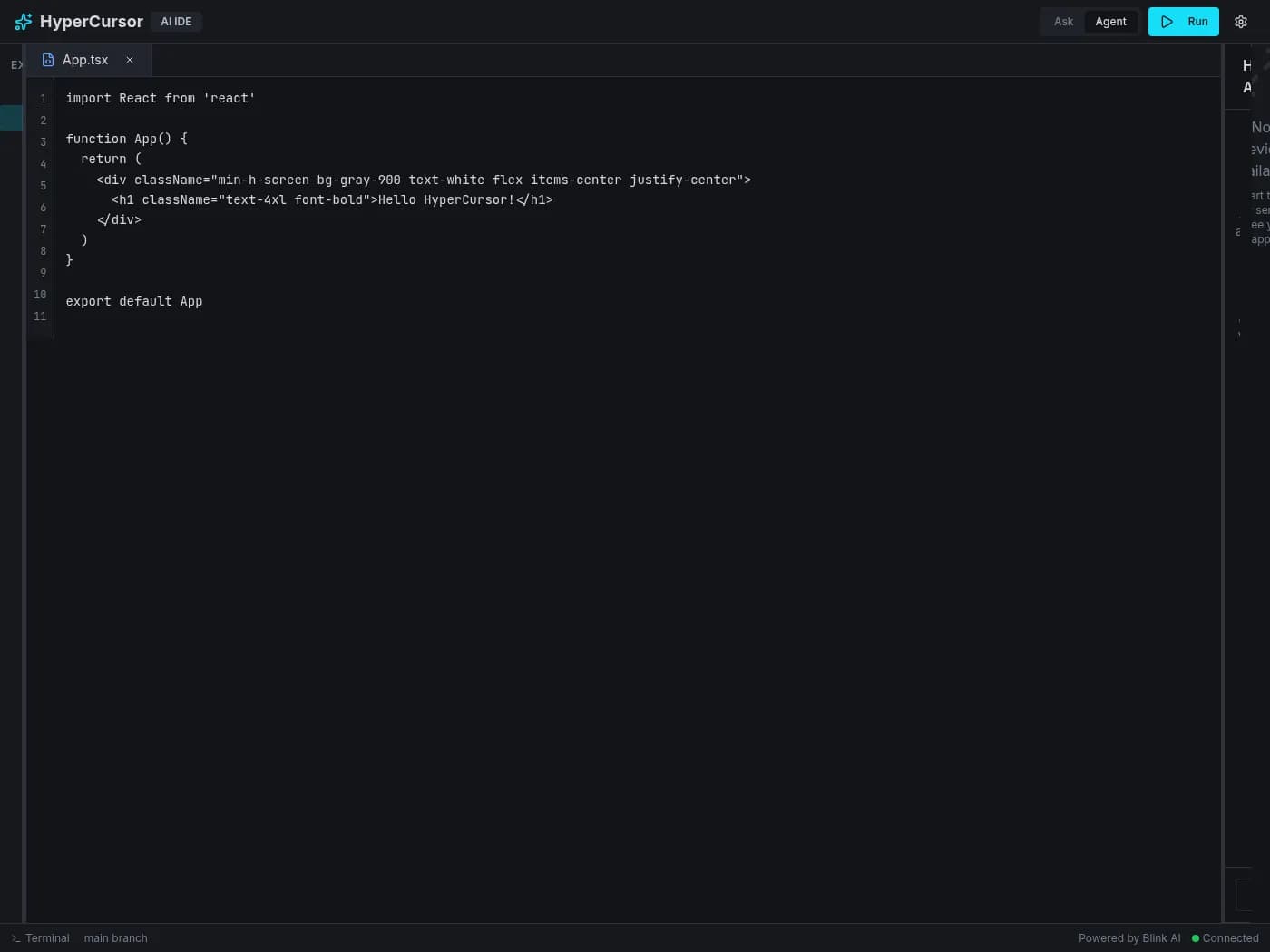 HyperCursor AI IDE