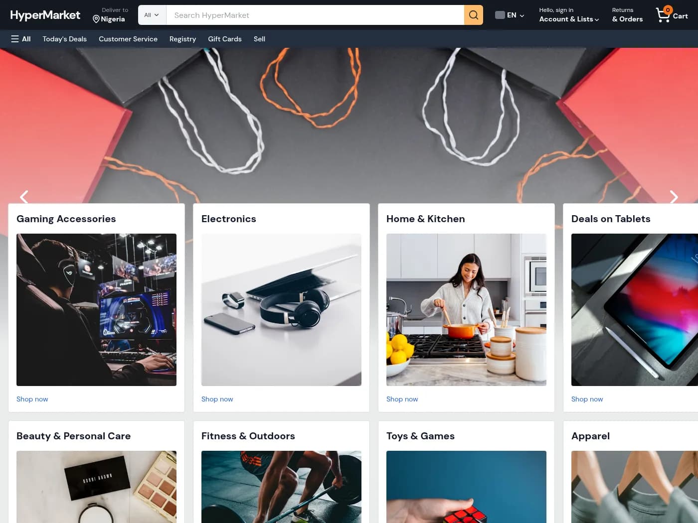 HyperMarket Platform