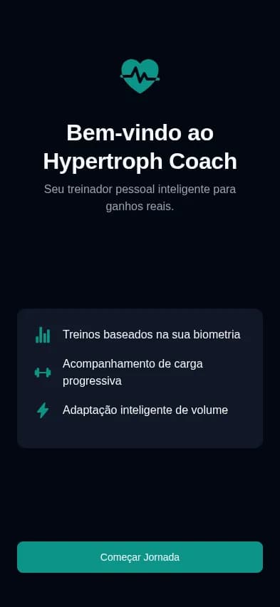 Hypertrophy Coach App