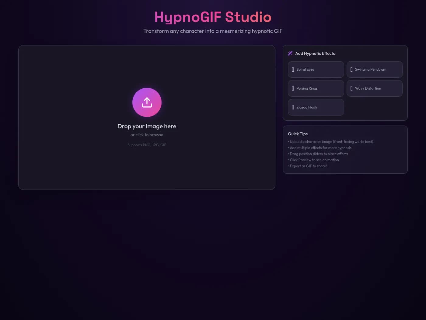 HypnoGIF Studio