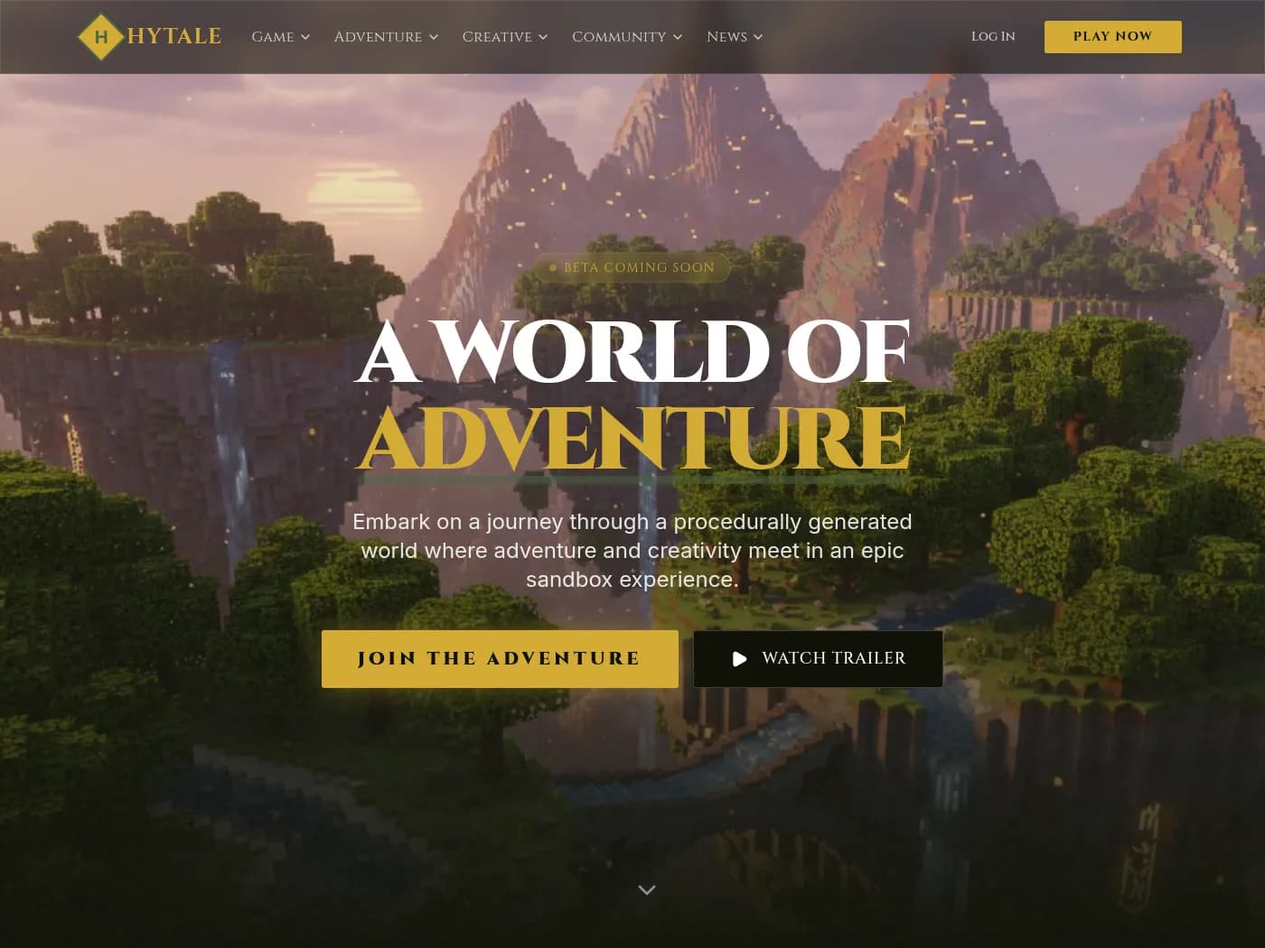 Hytale Game Clone
