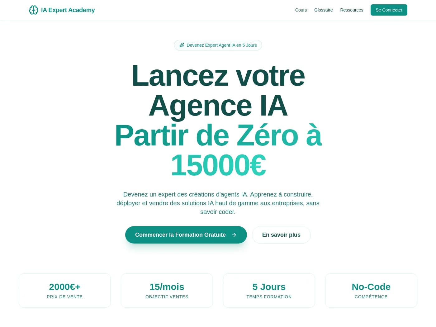 IA Agent Expert Academy