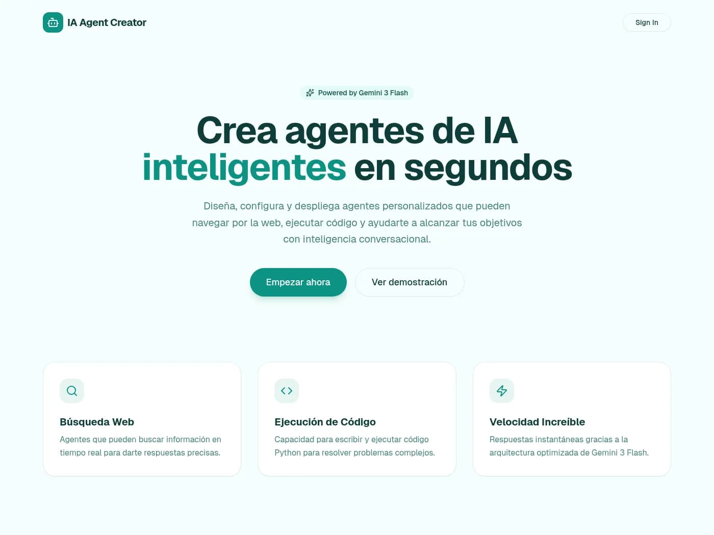 IA Agent Creator