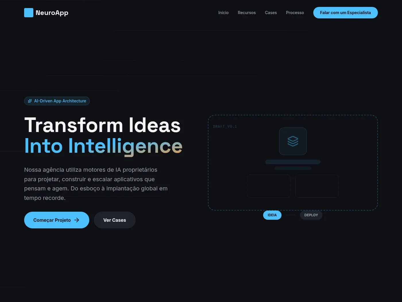 IA App Agency Page