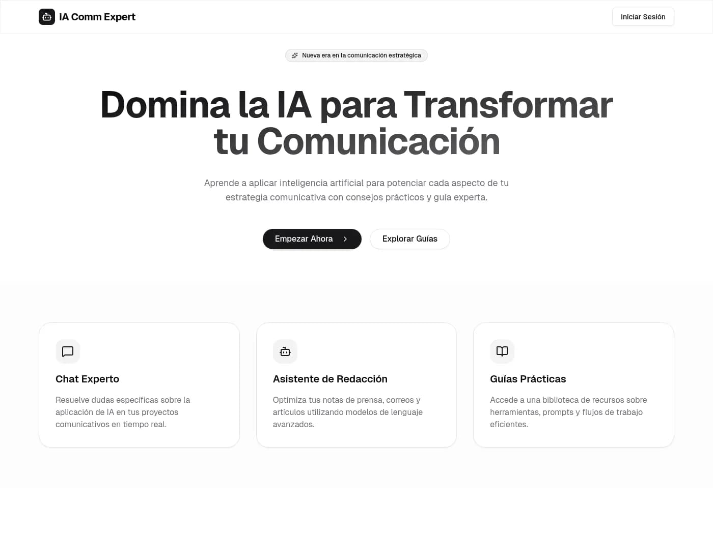 IA Communication Expert