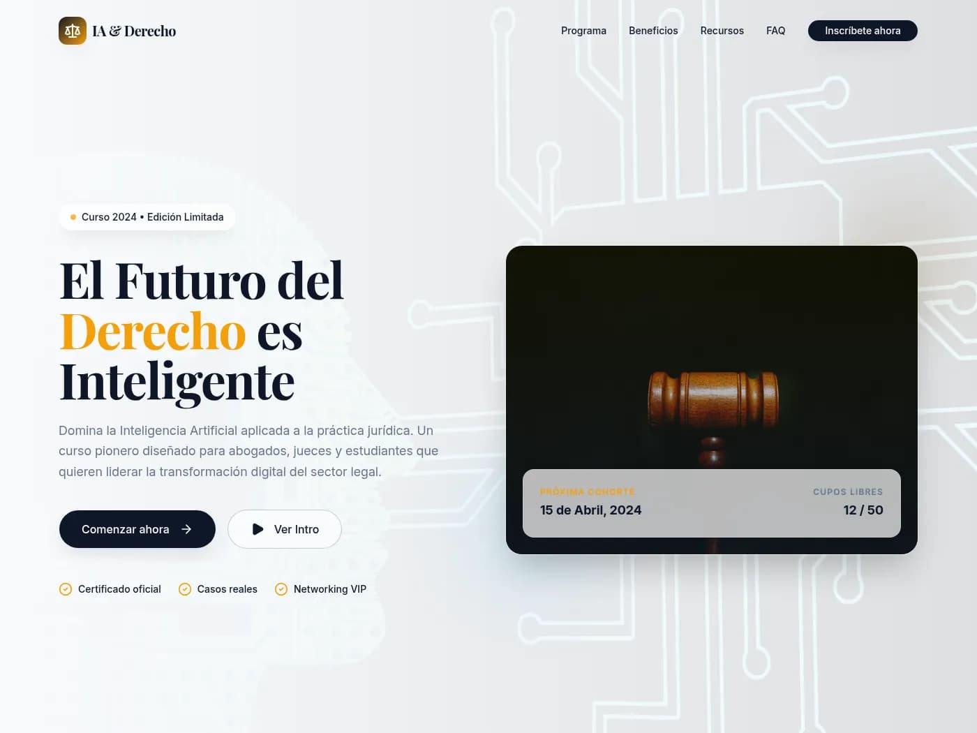 IA y Derecho Web