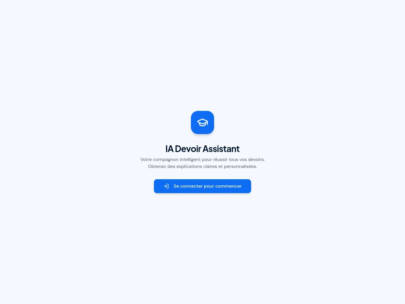 IA Devoir Assistant