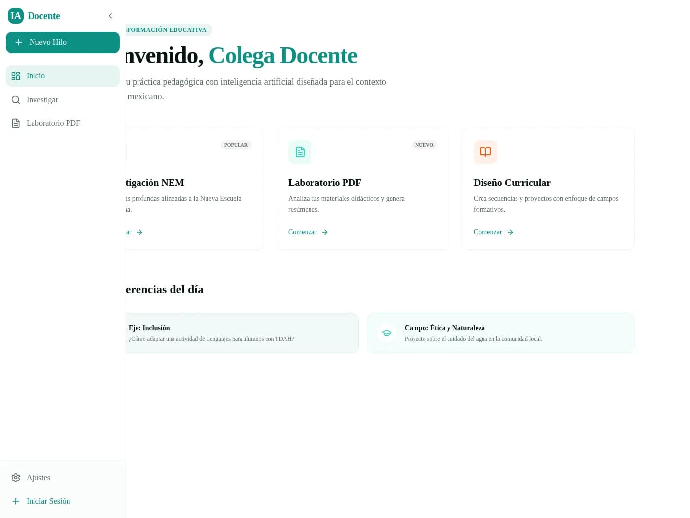 IA Docente Hub