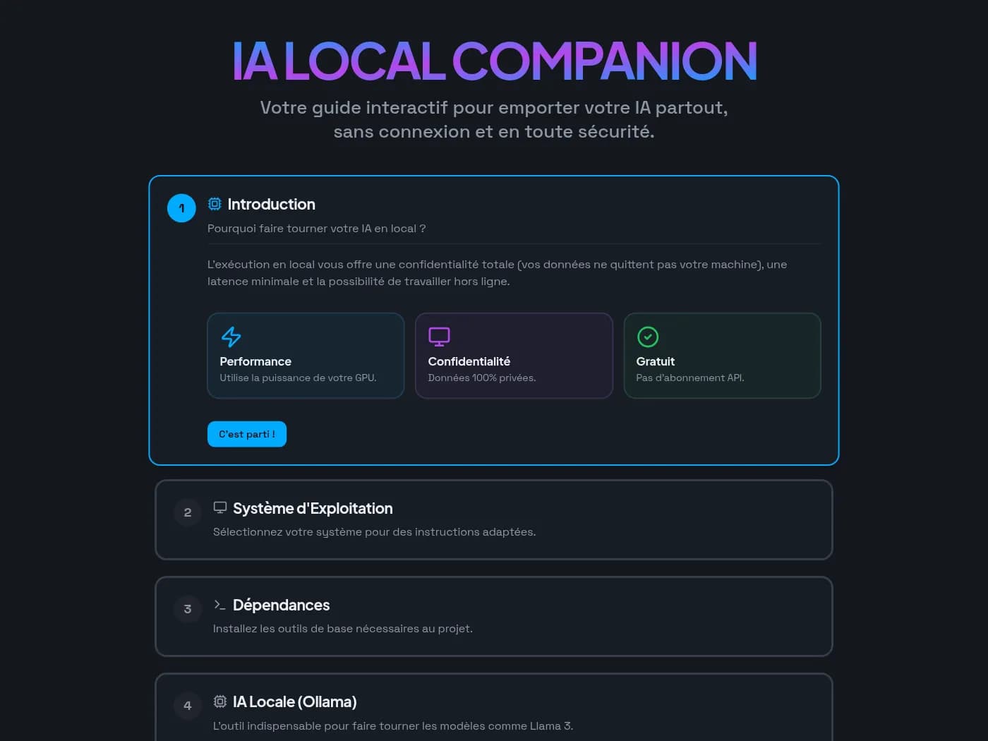 IA Local Companion