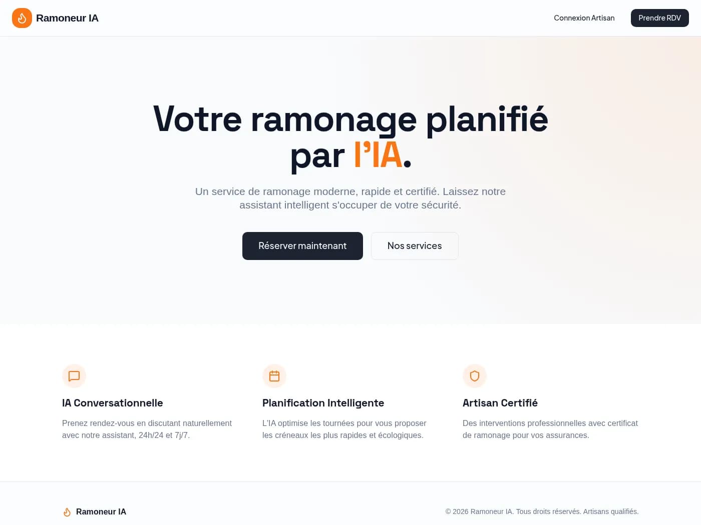 Ramoneur IA Assistant