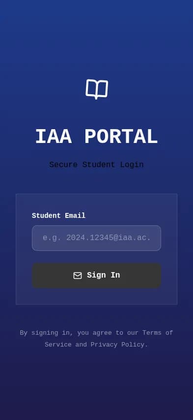 IAA Paper Portal