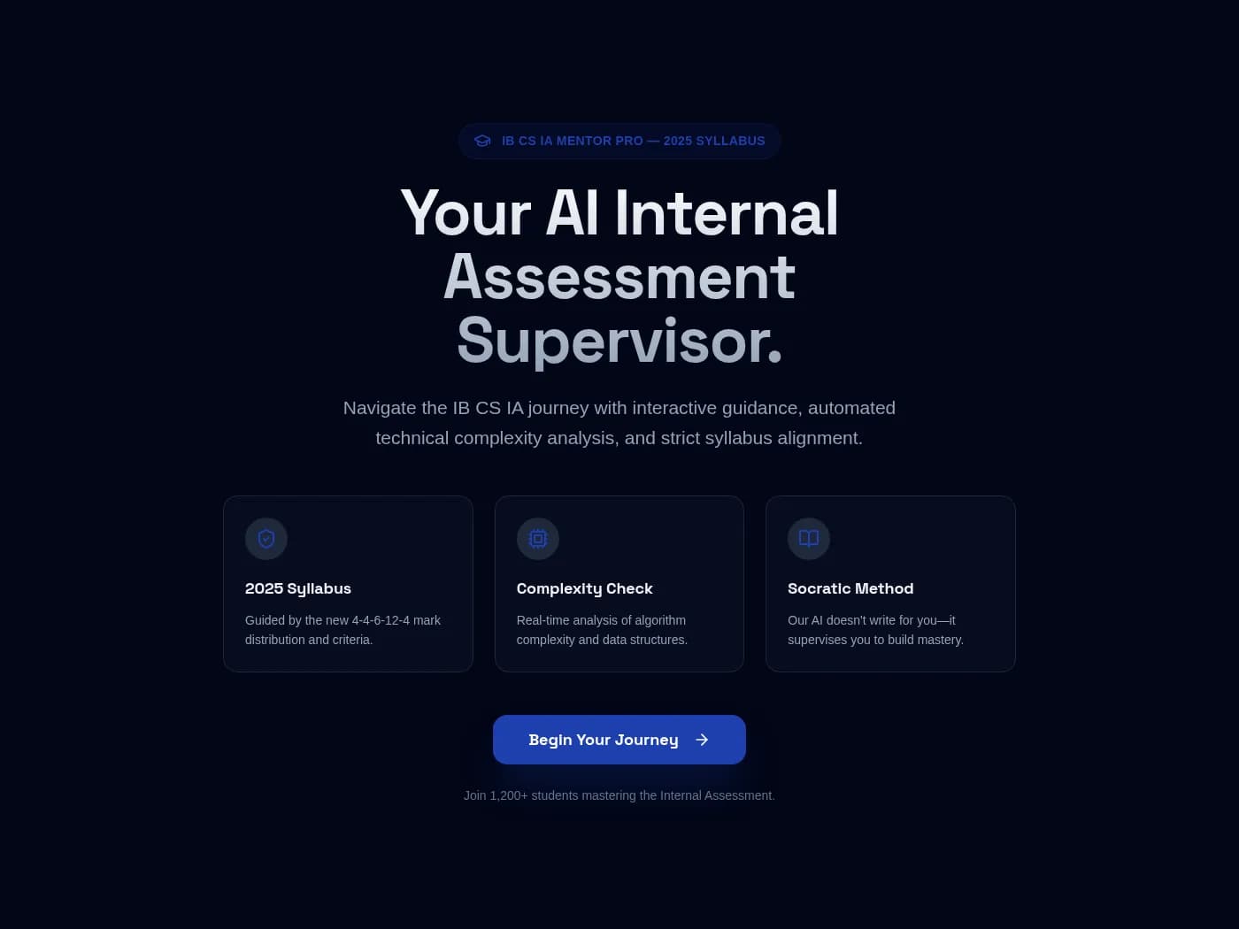 IB IA Mentor Pro
