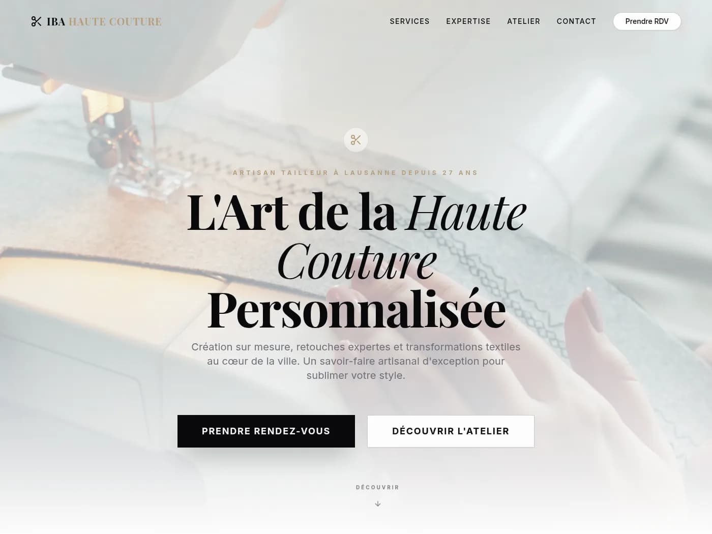 Iba Haute Couture Site