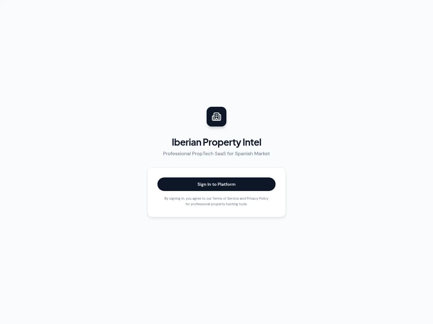 Iberian Property Intel