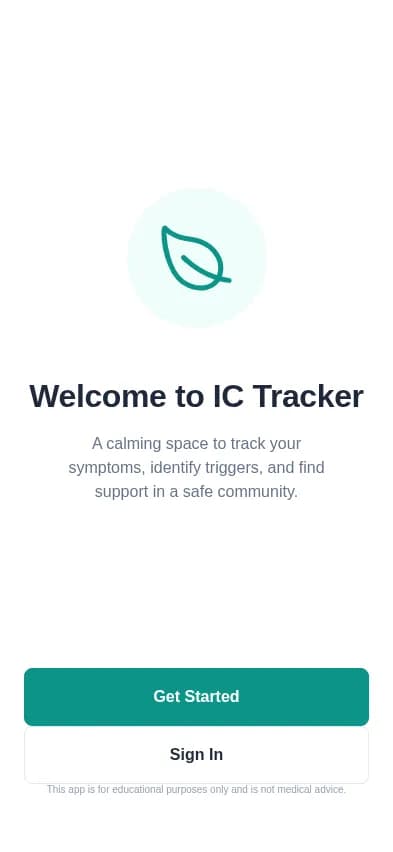 IC Tracker MVP