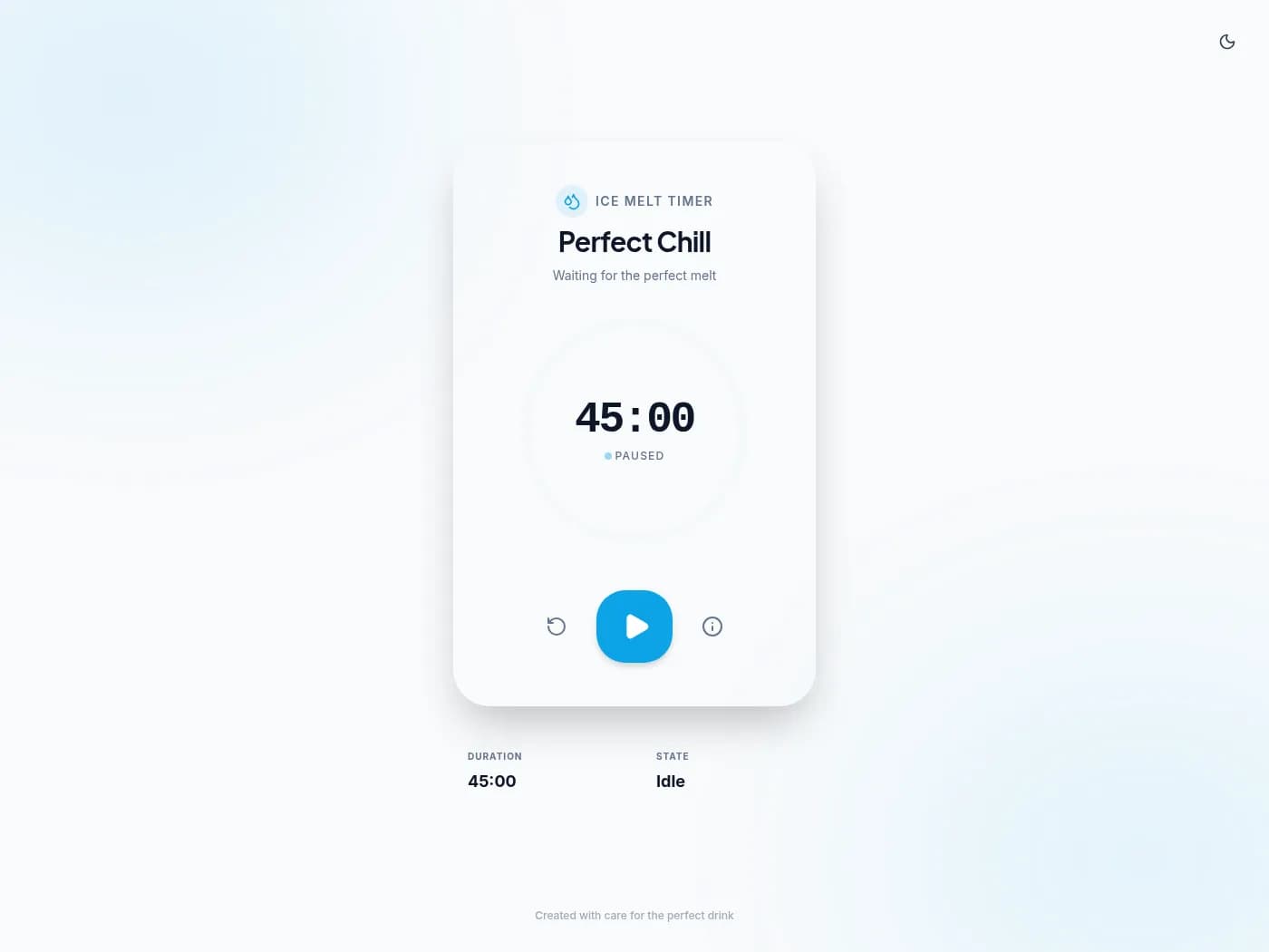 Ice Melt Timer