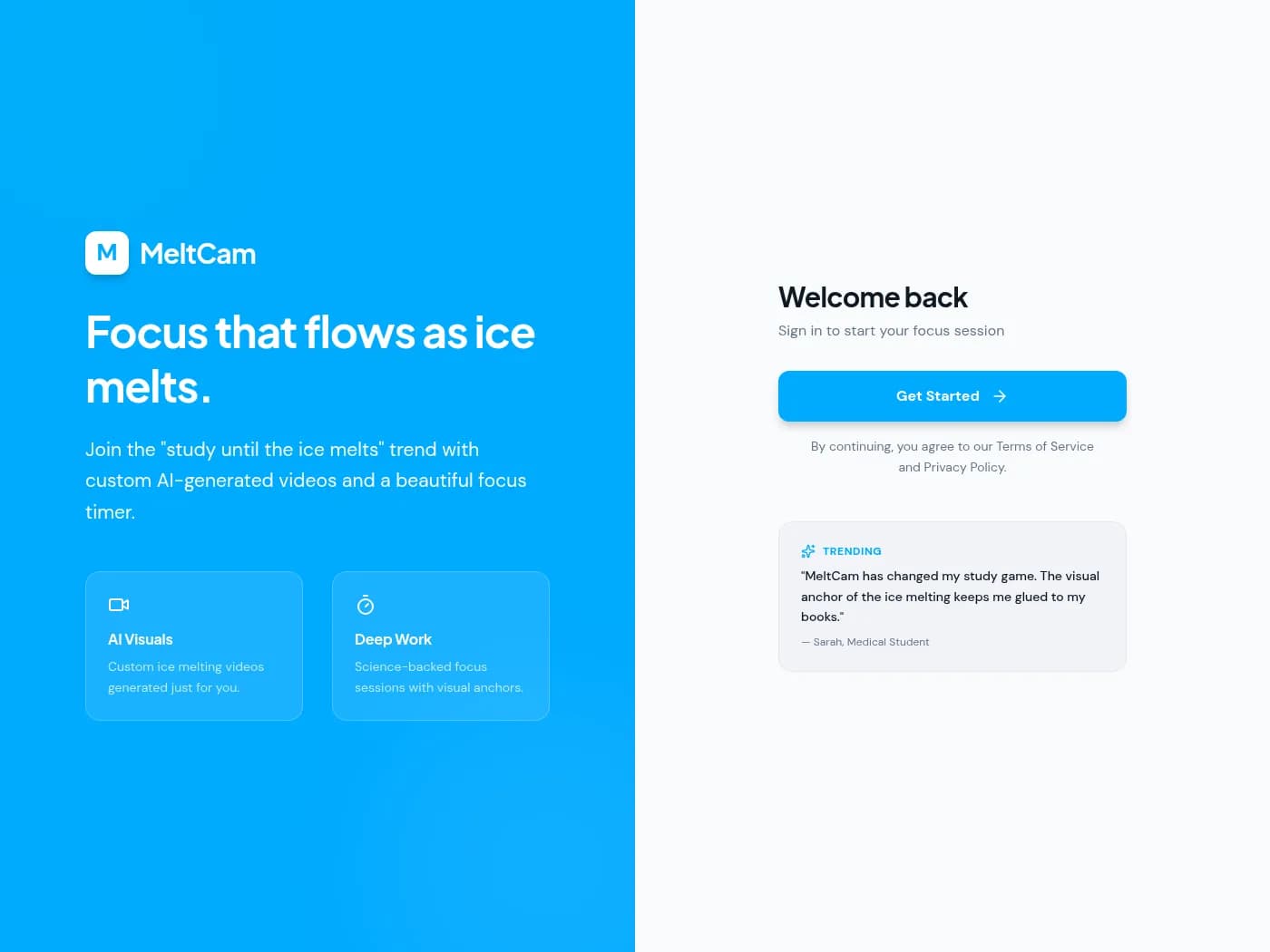 MeltCam Ice Timer