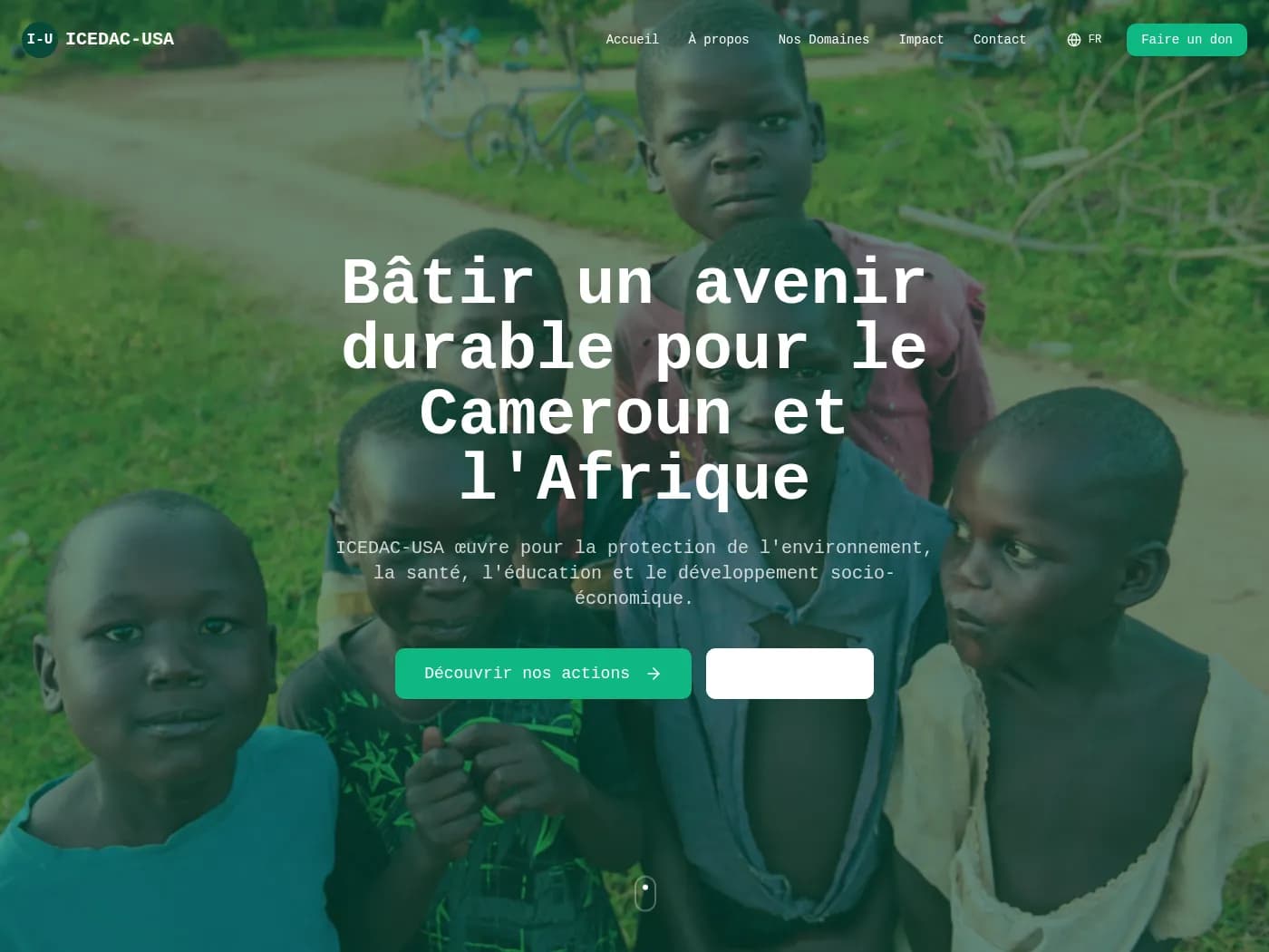 ICEDAC-USA Impact Portal