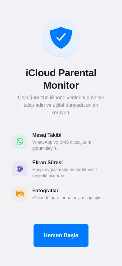iCloud Parental Monitor