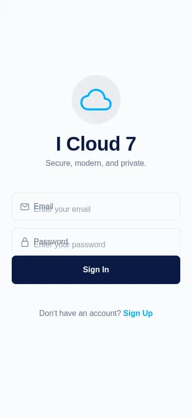 I Cloud 7 Messenger