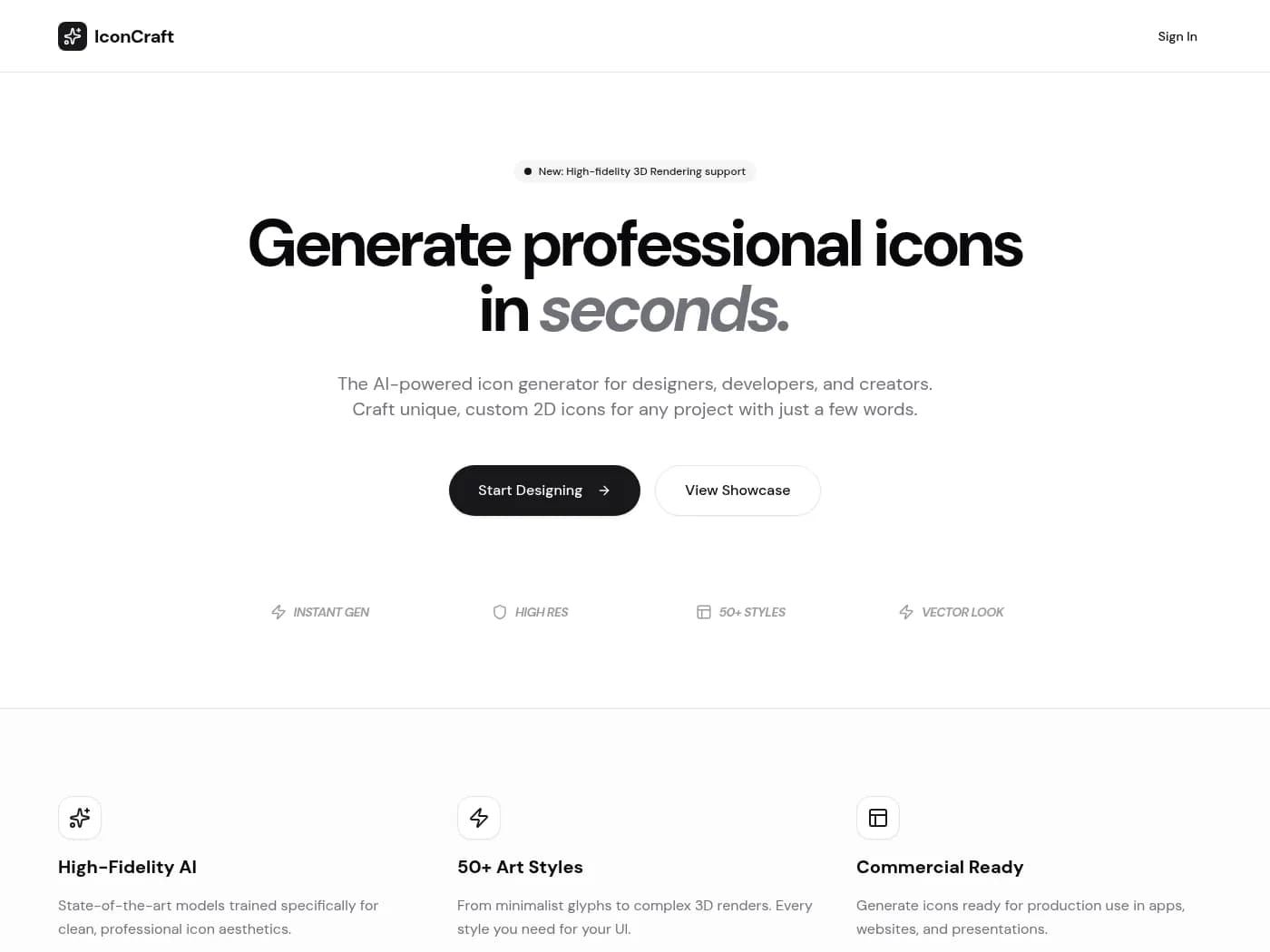 IconCraft Generator