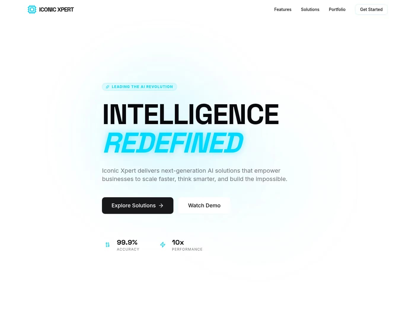 Iconic Xpert AI Site