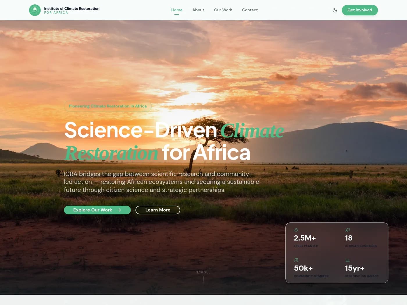 ICRA Climate Website