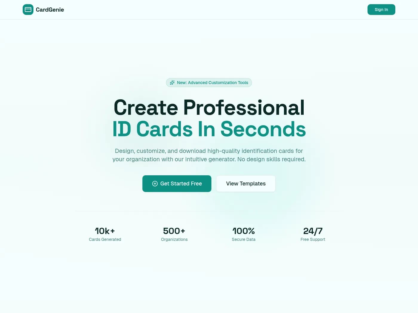 CardGenie