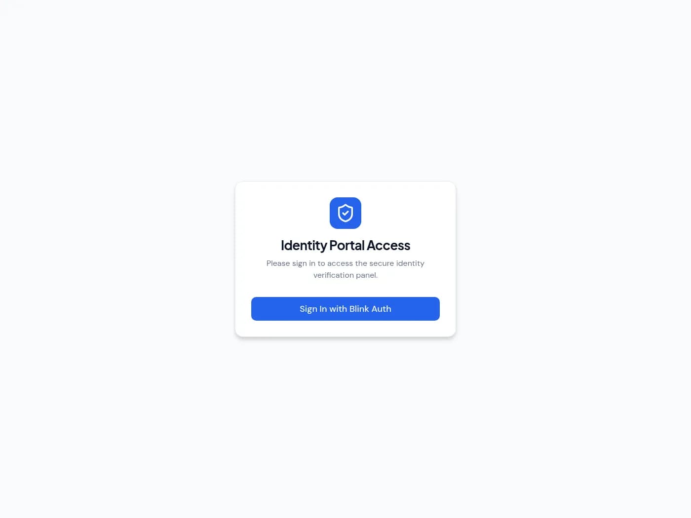 ID Lookup Portal