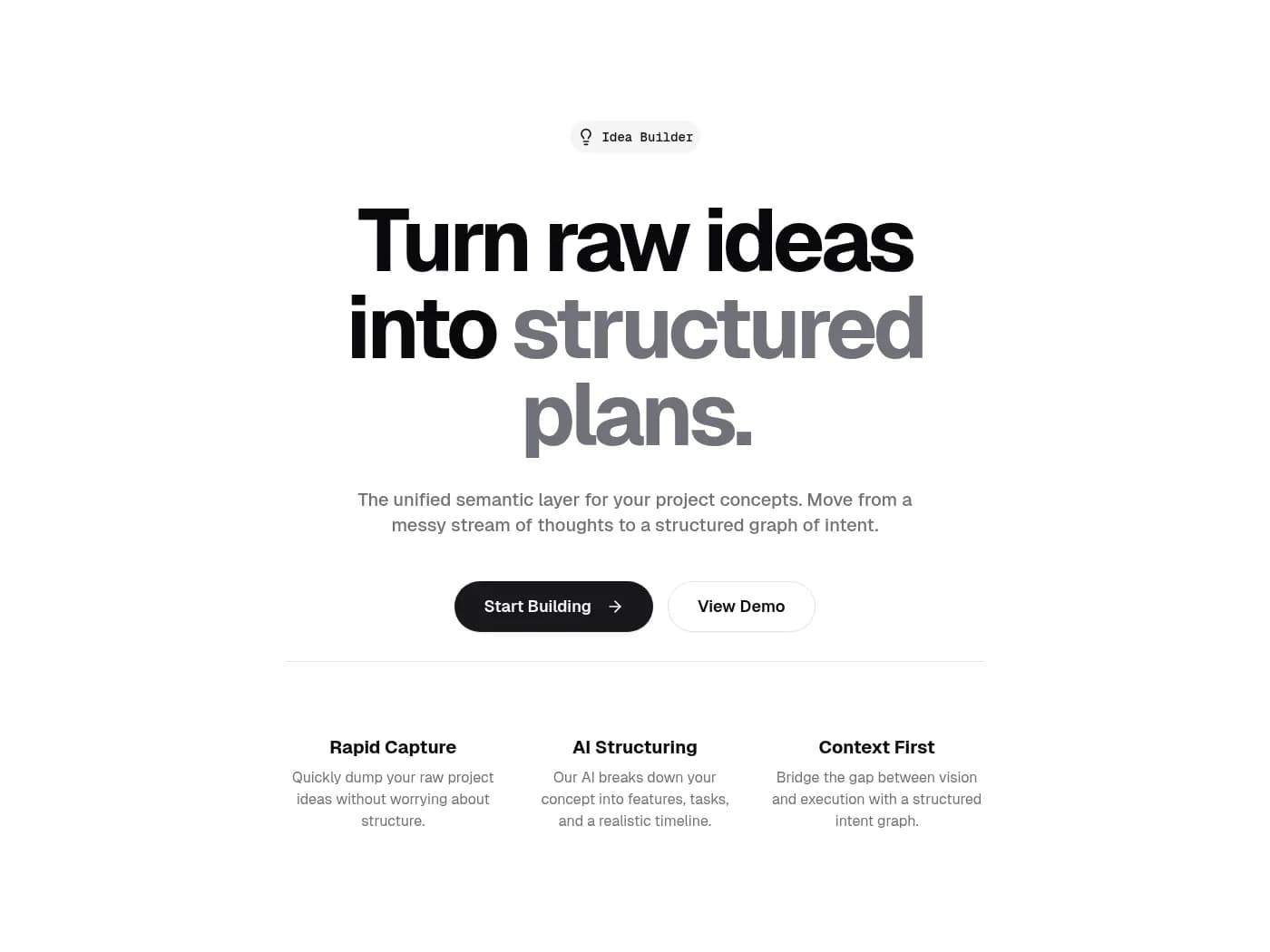 Idea Builder